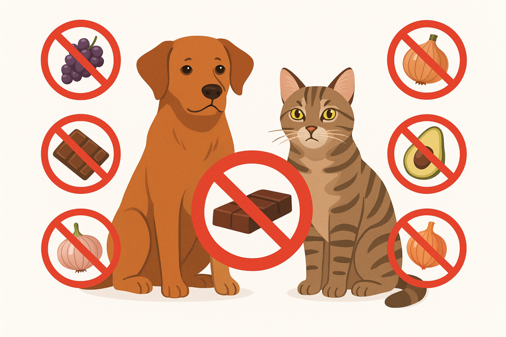 Alimentos Proibidos para Cães e Gatos: guia completo para tutores ...